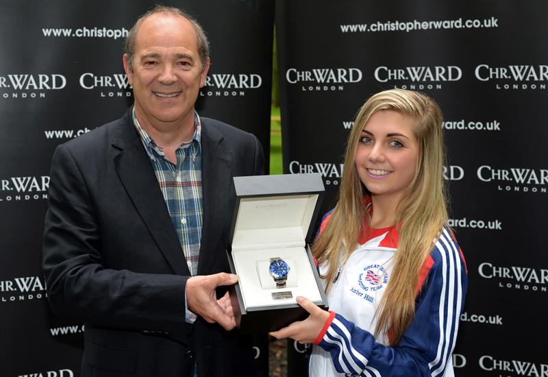 Christopher Ward Backs Olympic Hopeful Hill