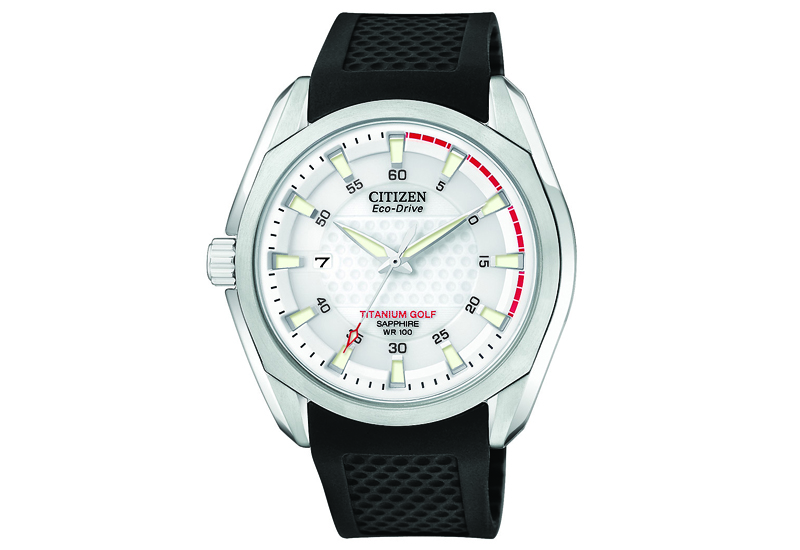 Citizen titanium golf watch online