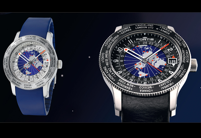 Fortis Releases Limited B-47 World Timer GMT