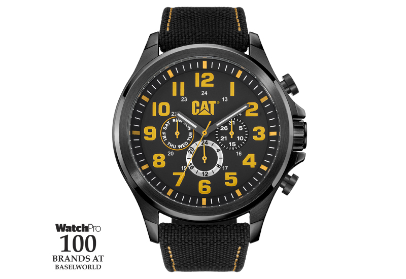 100 BRANDS AT BASELWORLD: No.74 - Cat Watches