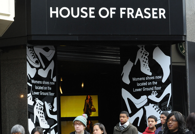 House Of Fraser In Talks With Galeries Lafayette