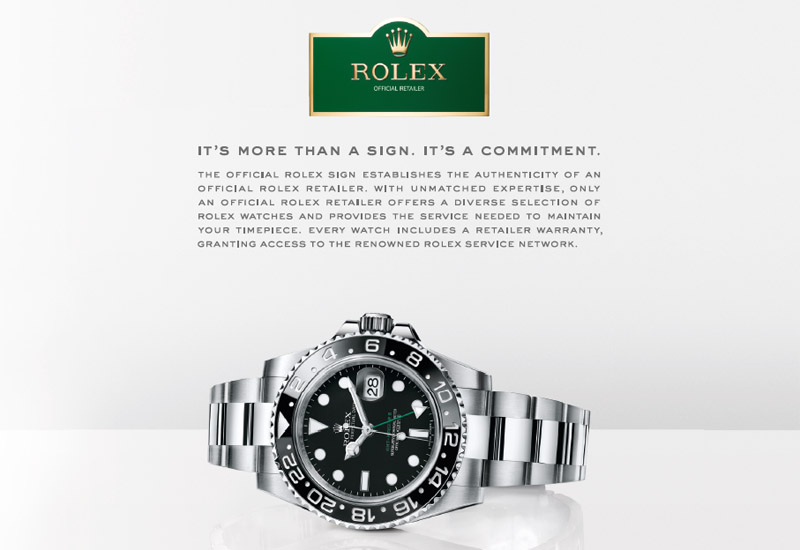 Rolex Rolls Out Ads To Support Authorised Dealers