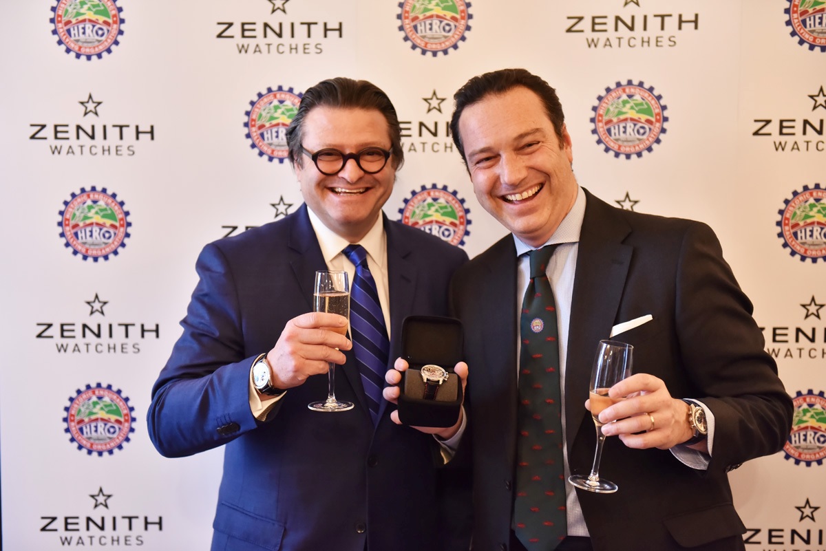 Zenith Launches HERO Watch With New Classic Rally Partner