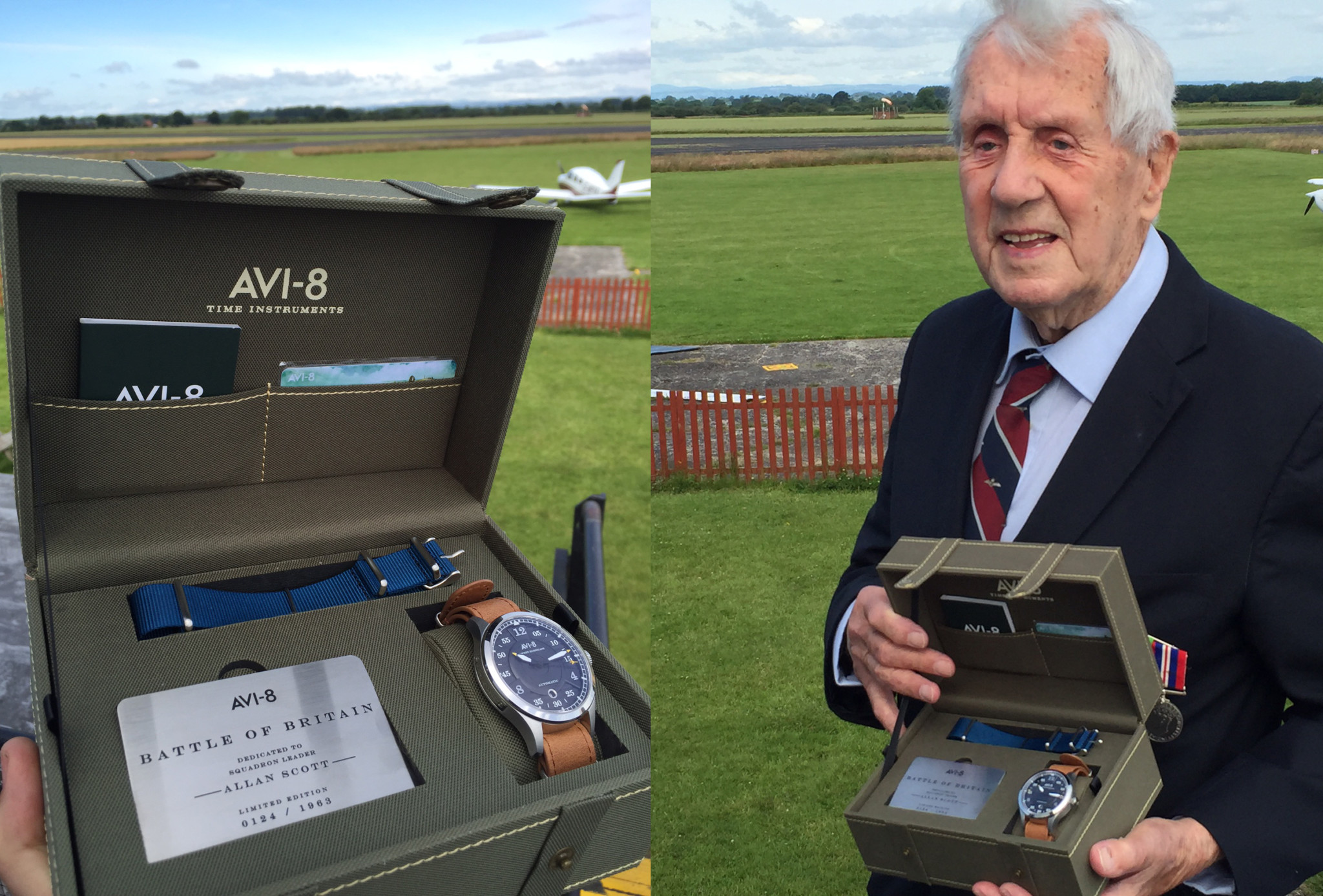 AVI-8 Honours WWII Flying Ace With A Battle Of Britain Timepiece ...