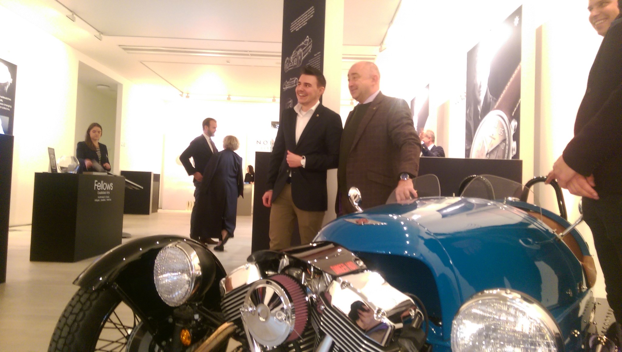 Christopher Ward Signs Partnership With Morgan Motor Co