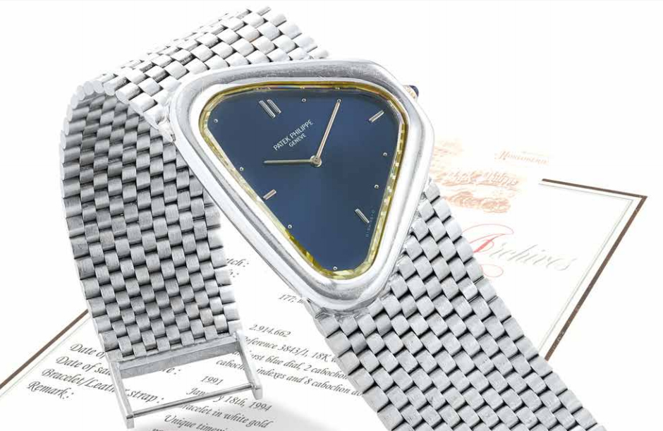 Christie's Hong Kong To Auction Unique Triangular Patek Philippe