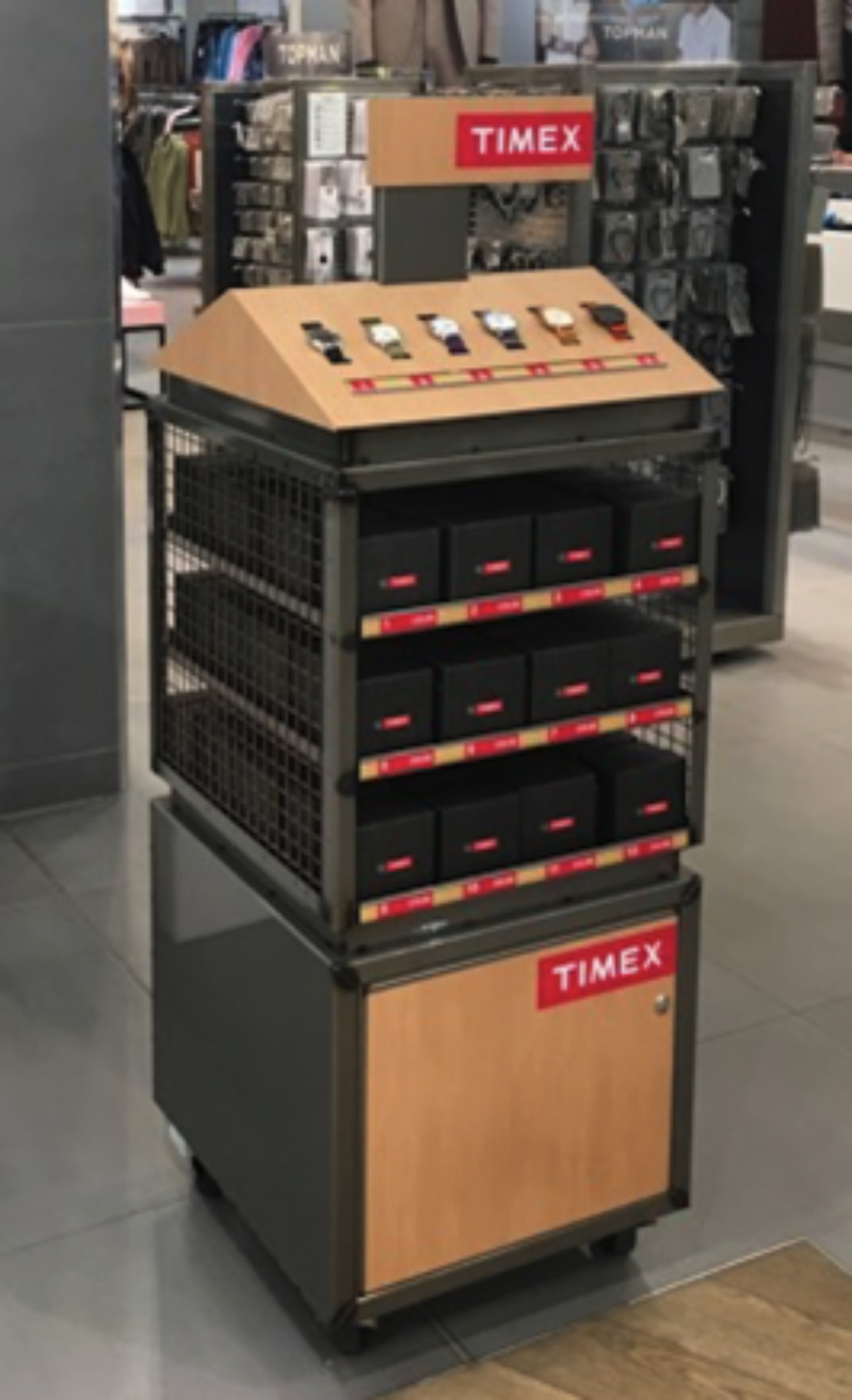 Timex Raises Its Profile At London Topman Stores