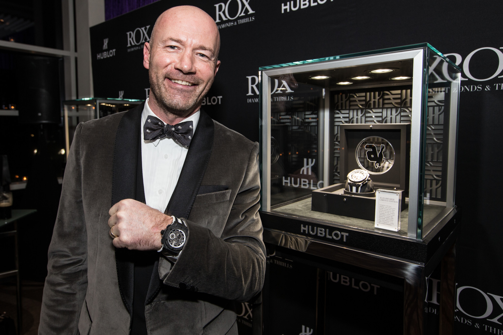 Hublot And Rox Help Raise £380,000 For Alan Shearer Foundation