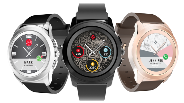 MyKronoz Pierces Smartwatch Screen To Fit Analogue Hour And Minute Hands