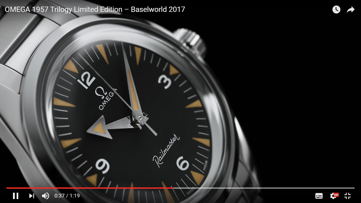 VIDEO OF THE DAY: Omega Unveils Trilogy Of Diamond Anniversary Collections