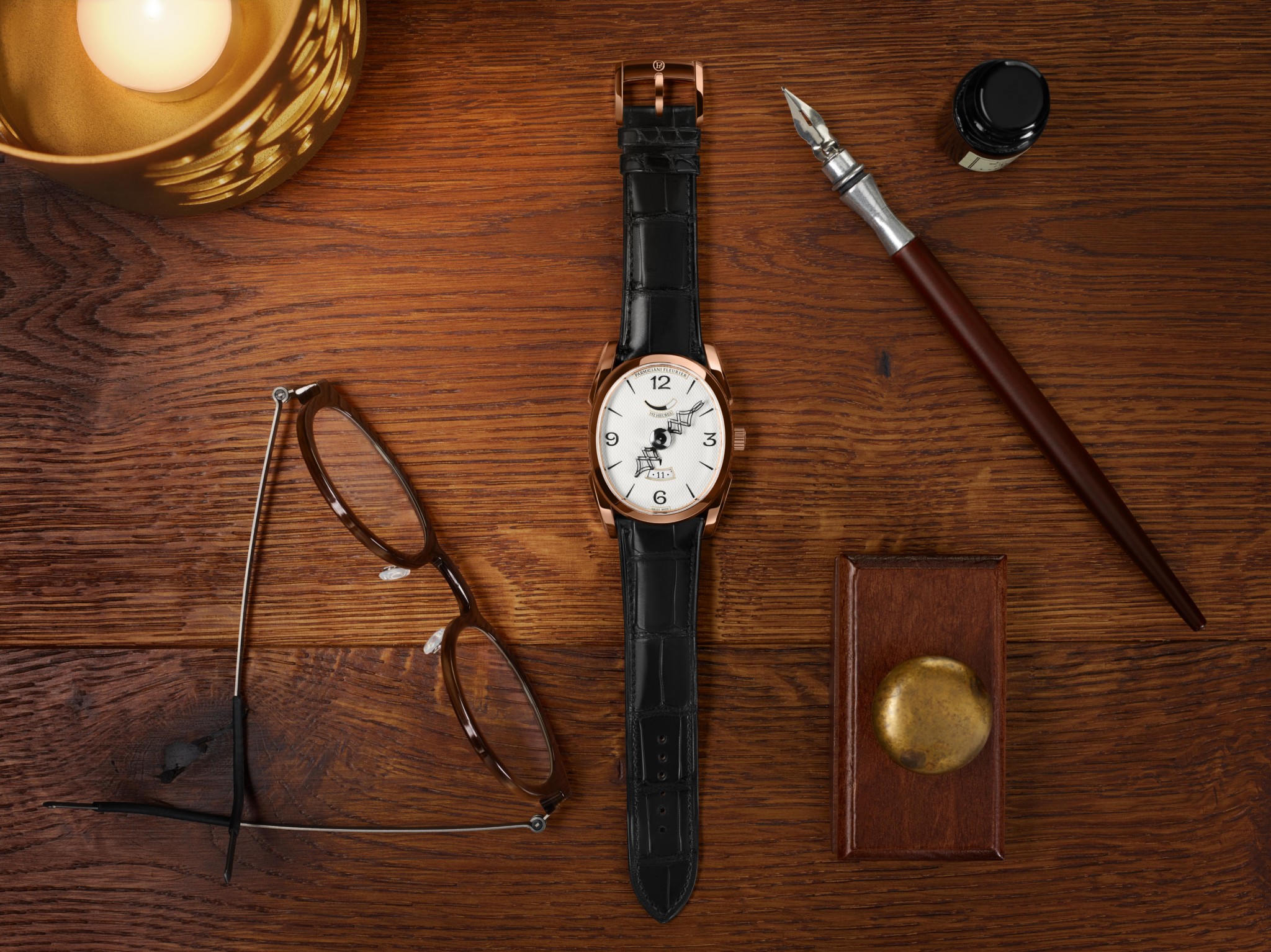 Ovale Pantographe Inspired By 1780 Pocket Watch