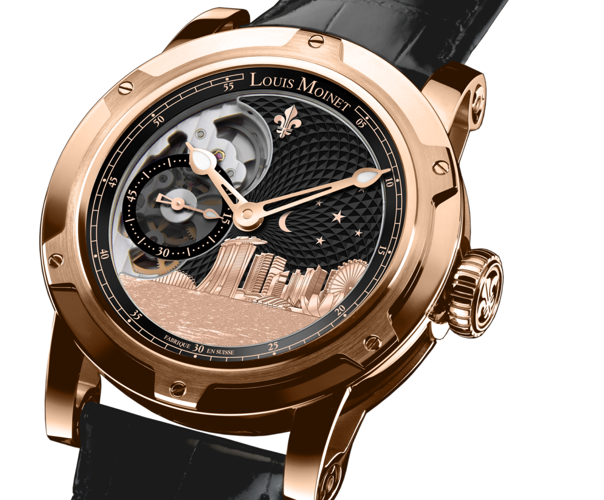 Louis Moinet Pays Tribute To The Soul Of Singapore In Golden Limited ...
