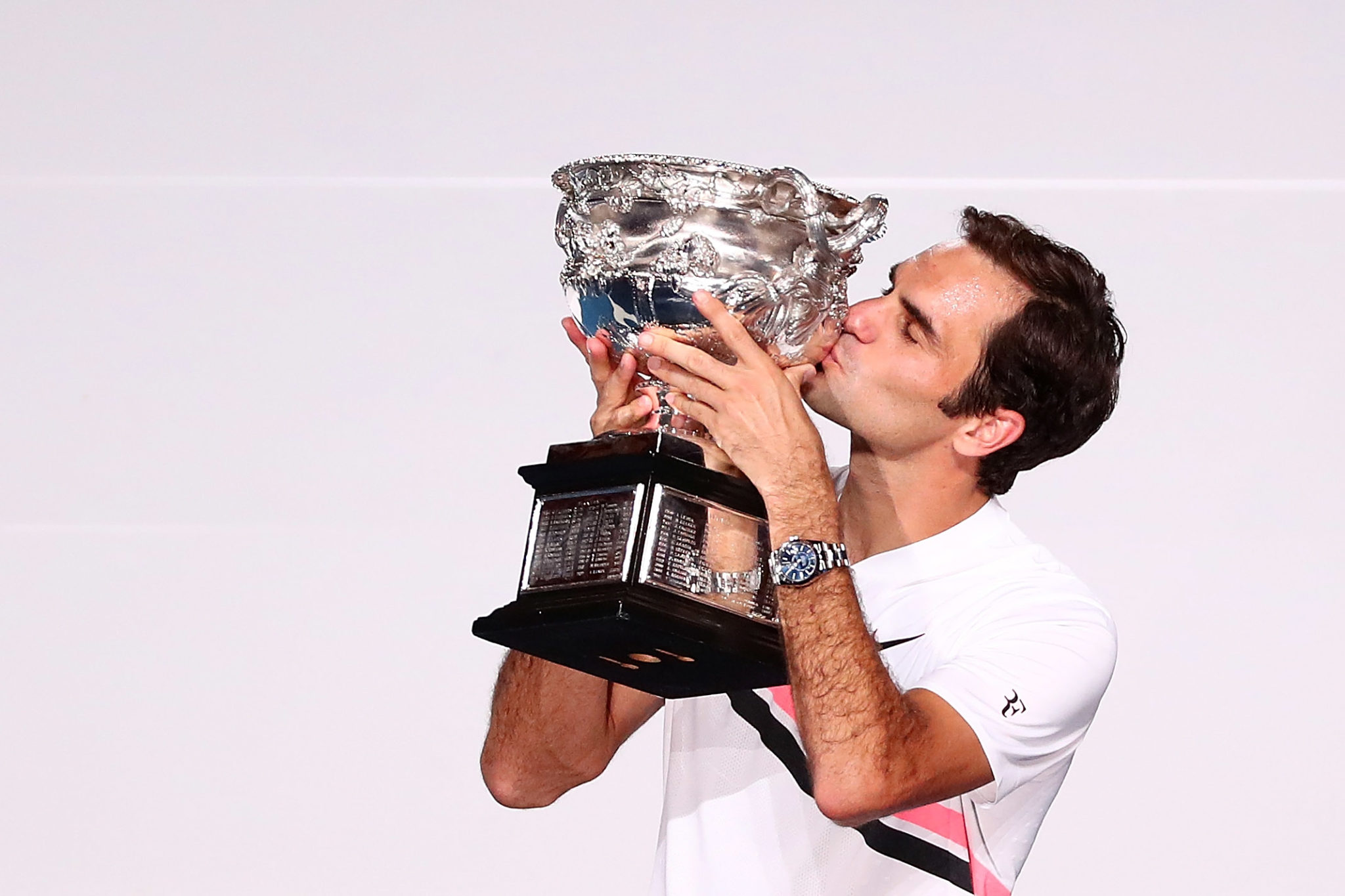 Both Australian Open Tennis Winners Wear Rolex To Trophy Presentations
