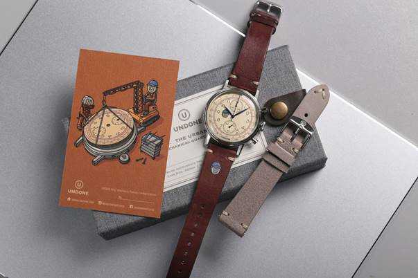 Undone Creates Fictional Watch Character For Limited-edition Launch