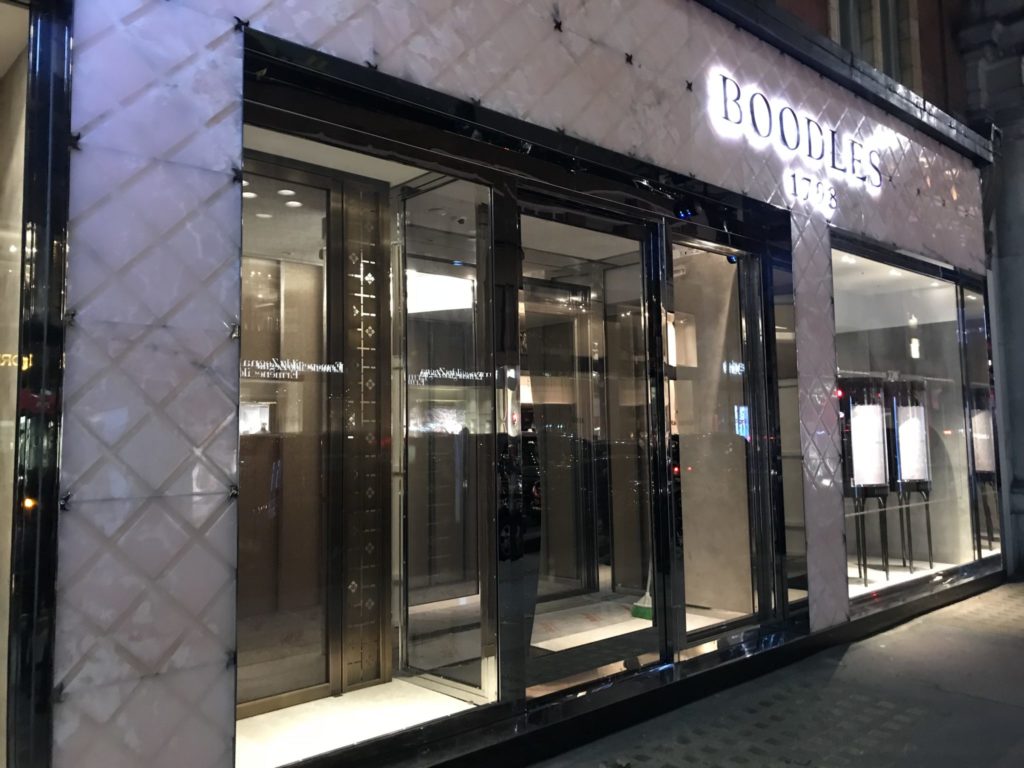 Boodles Boosts Security And Beauty Of Its London Sloane Street Showroom