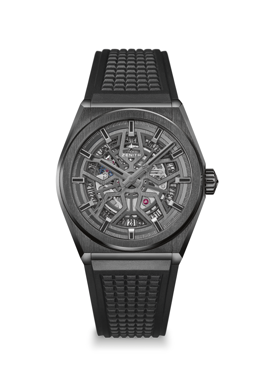 Zenith Unveils An All-black Ceramic Version Of Its Defy Classic.