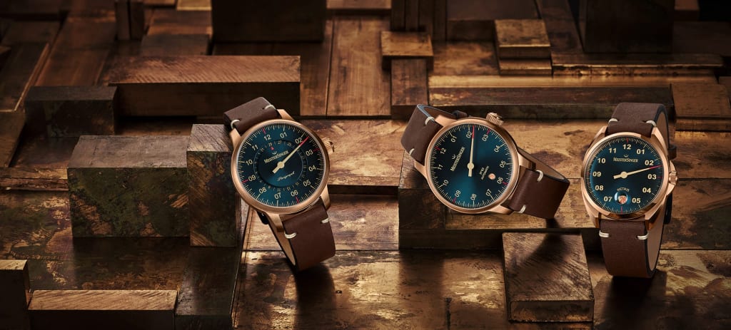Meistersinger Makes Bronze Editions Of Its Top Three Selling Models