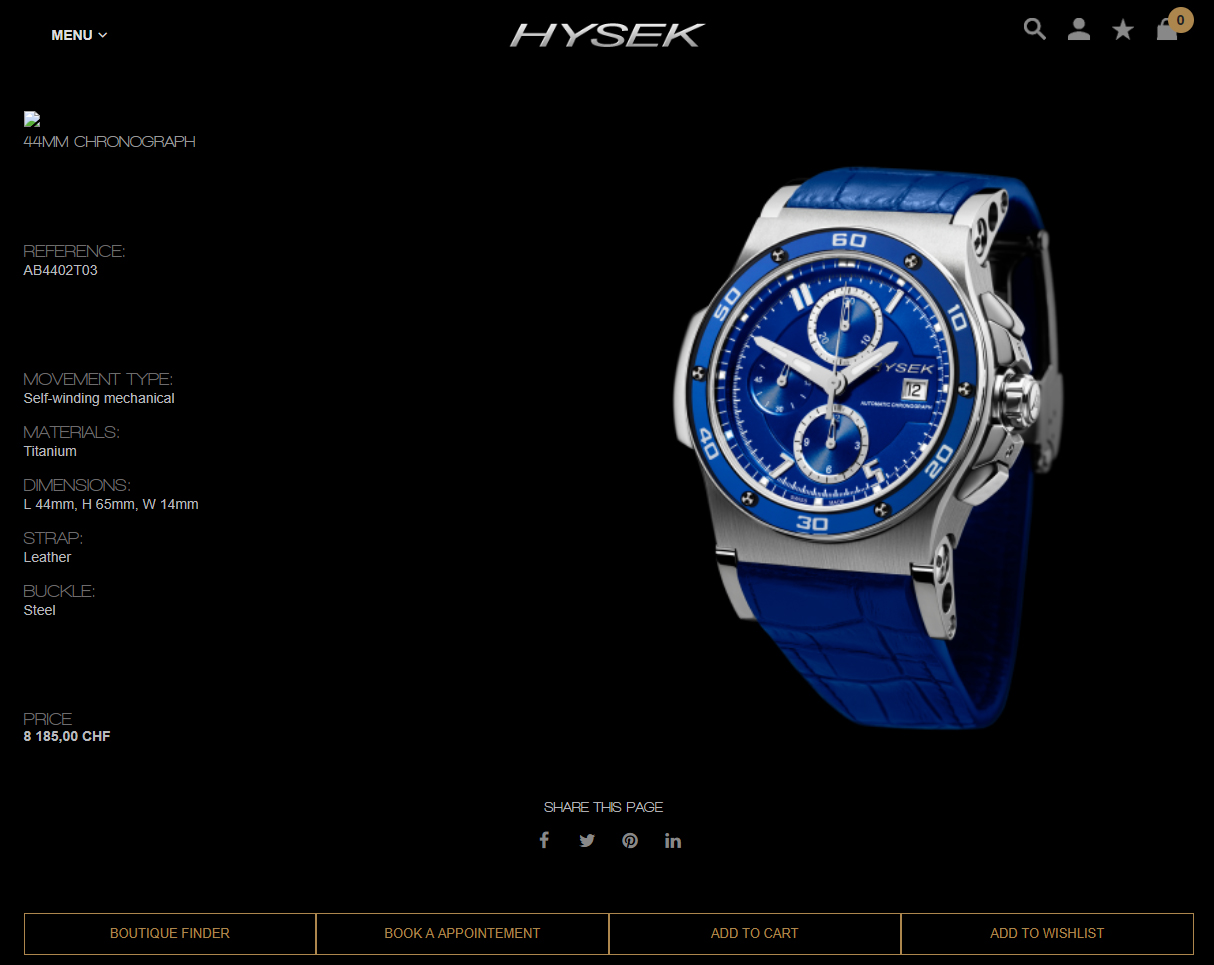 Hysek Starts Selling Direct To Consumers With The Launch Of Its Own ...