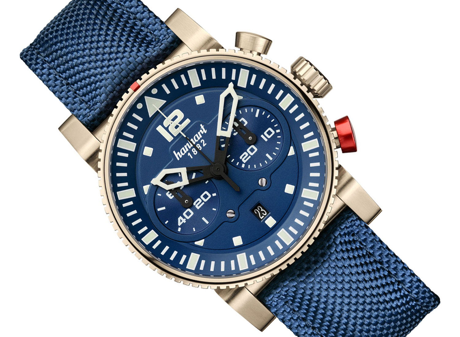 Hanhart Gives Its Latest Pilot Watch A Toughened Bronze Treatment