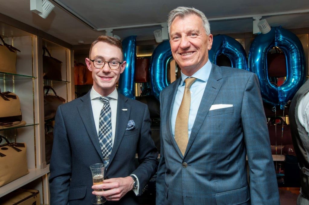 Rolex UK Managing Director Pops In To Help Fears Celebrate 1000 Days ...
