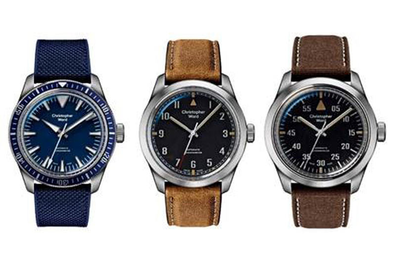 Christopher Ward Launches First Military Collection With Three Separate ...