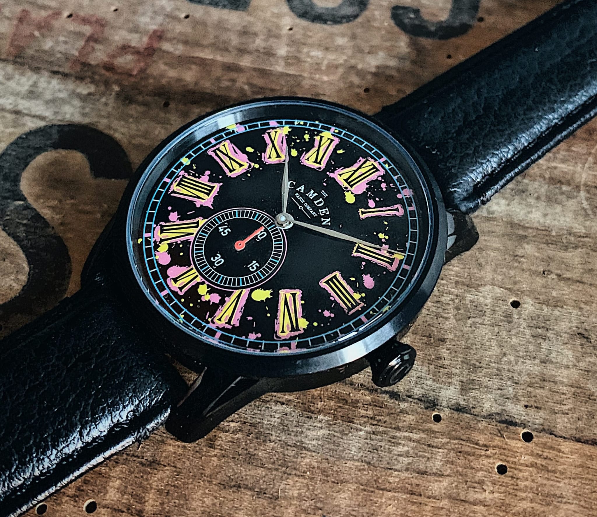 Never Mind The Bollocks, Here Is The Camden Watch Company Punk Rock Watch