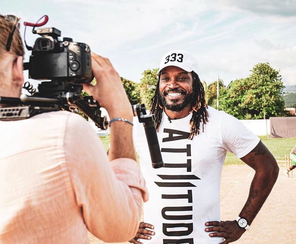 West Indies Batting Legend Chris Gayle Swings For Start-up Watch Brand
