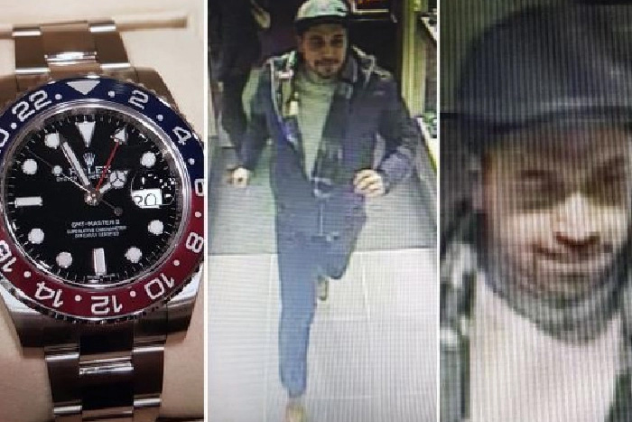 Police Appeal For Help To Identify Snatch And Run Rolex Thief Who Hit ...