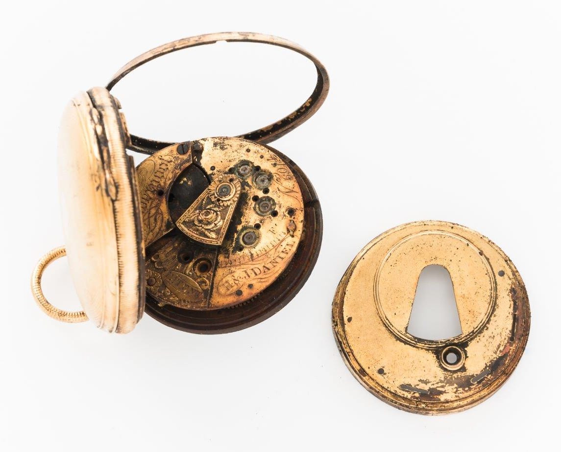 British Pocket Watches Lost When The Pulaski Sank Off North Carolina ...