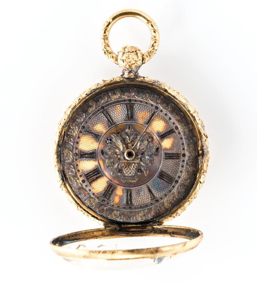 British Pocket Watches Lost When The Pulaski Sank Off North Carolina ...