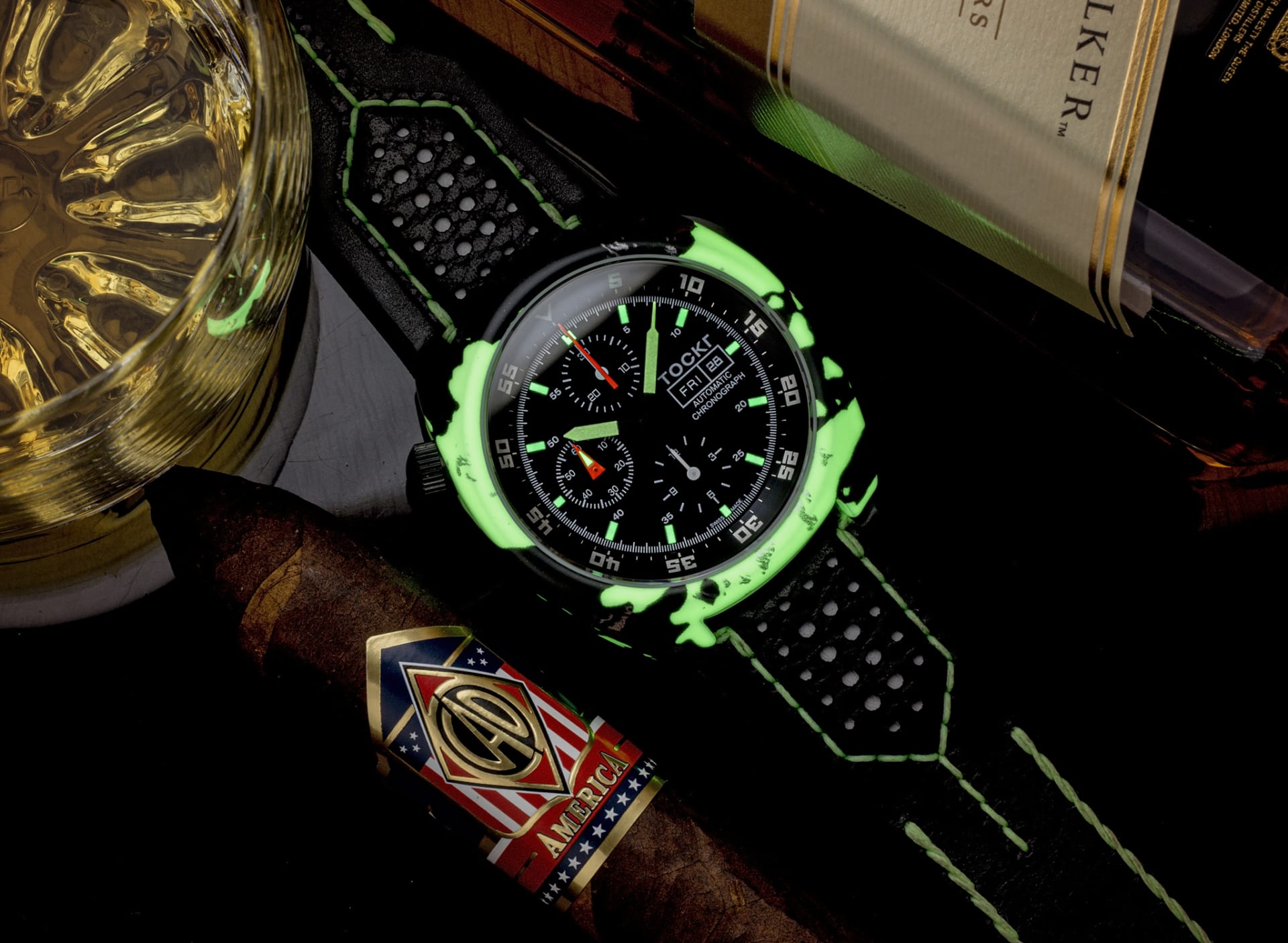 Tockr Lights Up Air-Defender Line With Luminous Hydrographic Finish