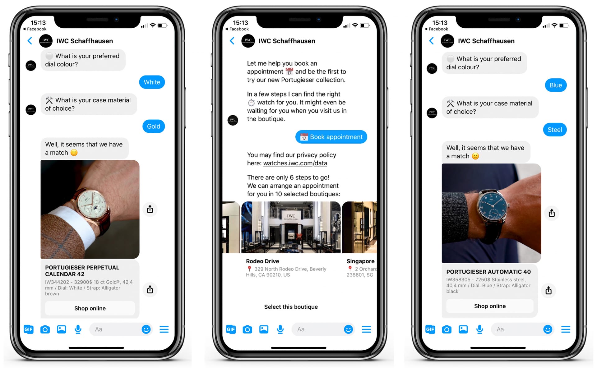 IWC Trains Robots To Talk To Customers