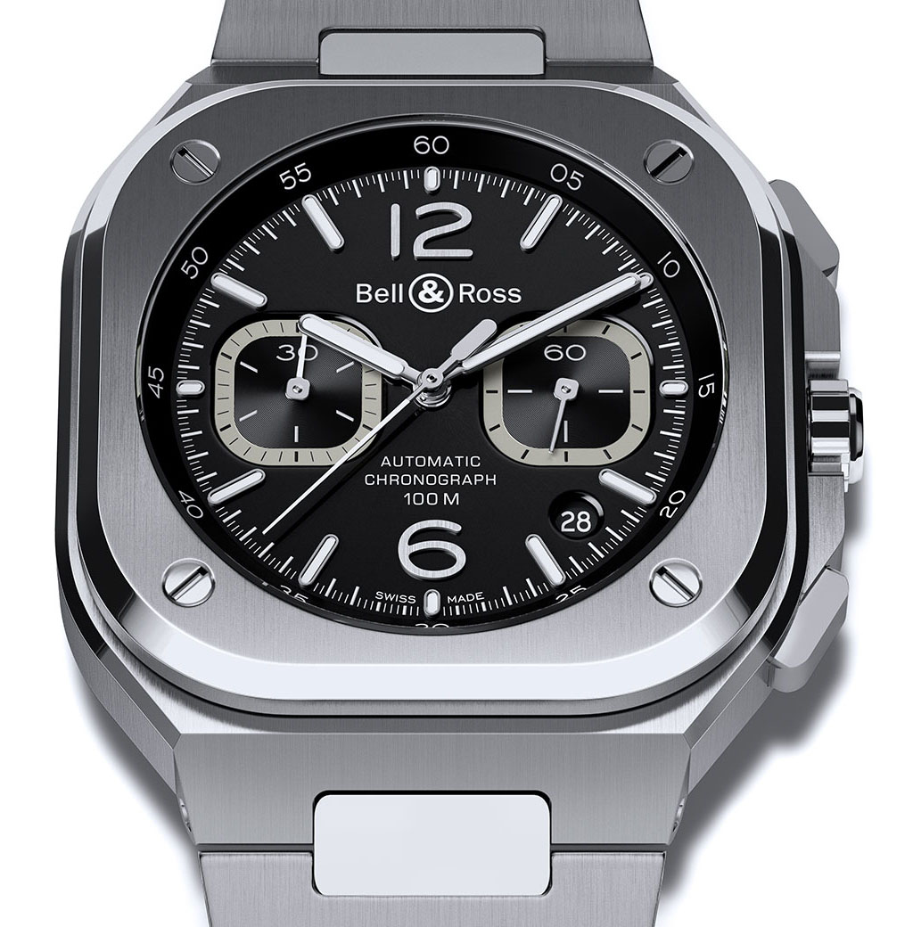 Bell & Ross Adds Blue And Black Chronograph To Its BR 05 Watch Family