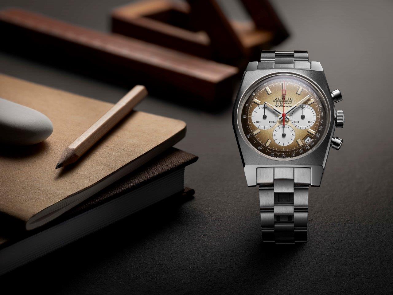 Zenith Revives 1969 A385 Automatic Chronograph With 2021 Chronomaster