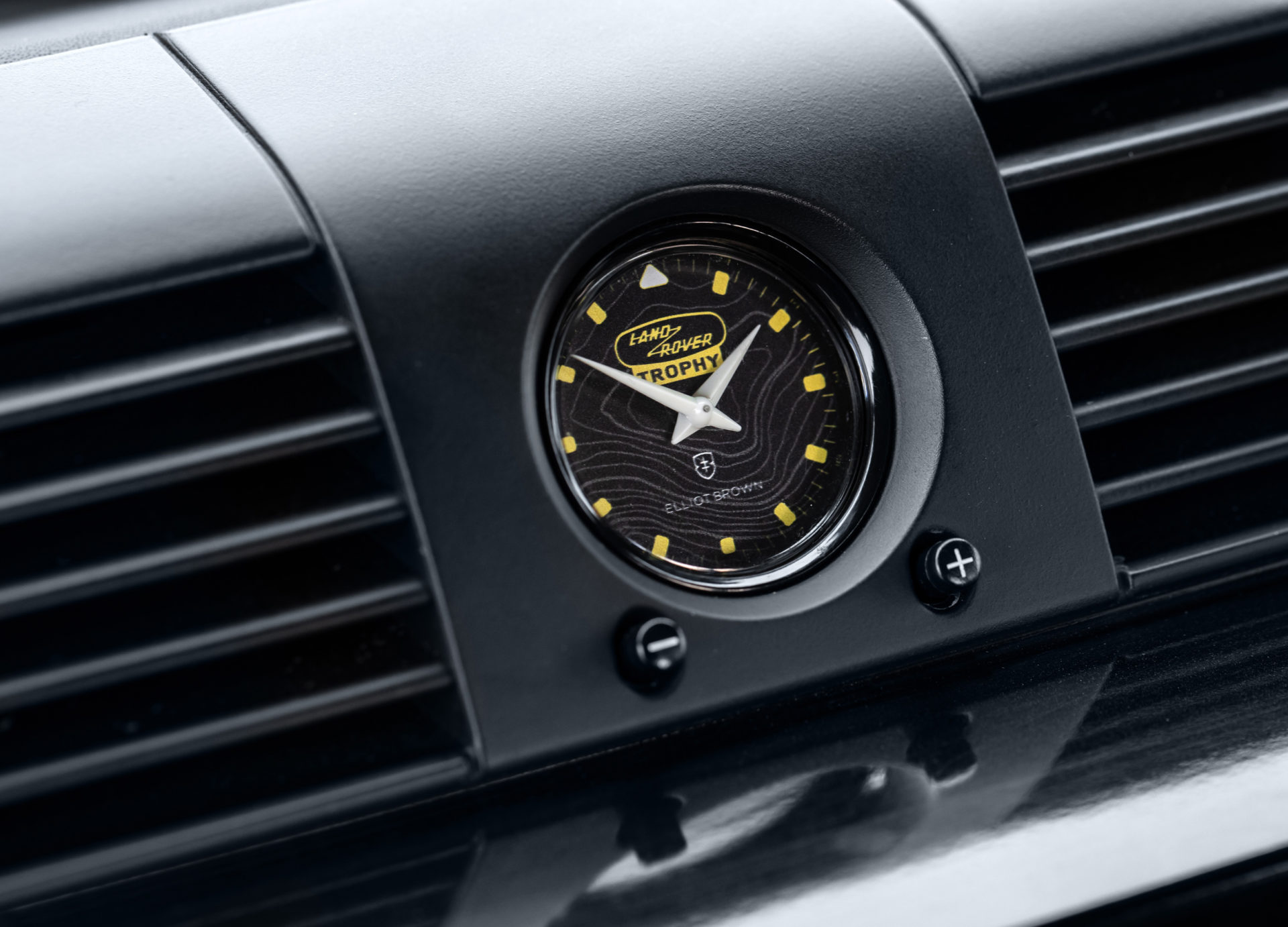 Elliot Brown Designs Dashboard Clock For Land Rover