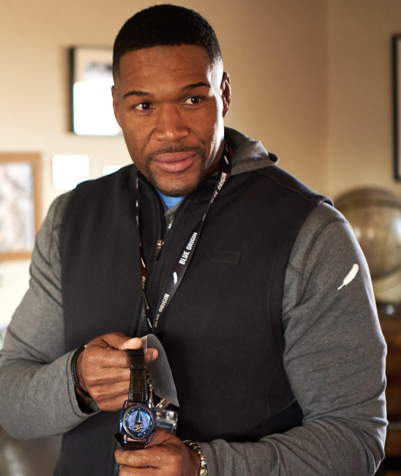 De Bethune Heads Into Space On The Wrist Of Michael Strahan