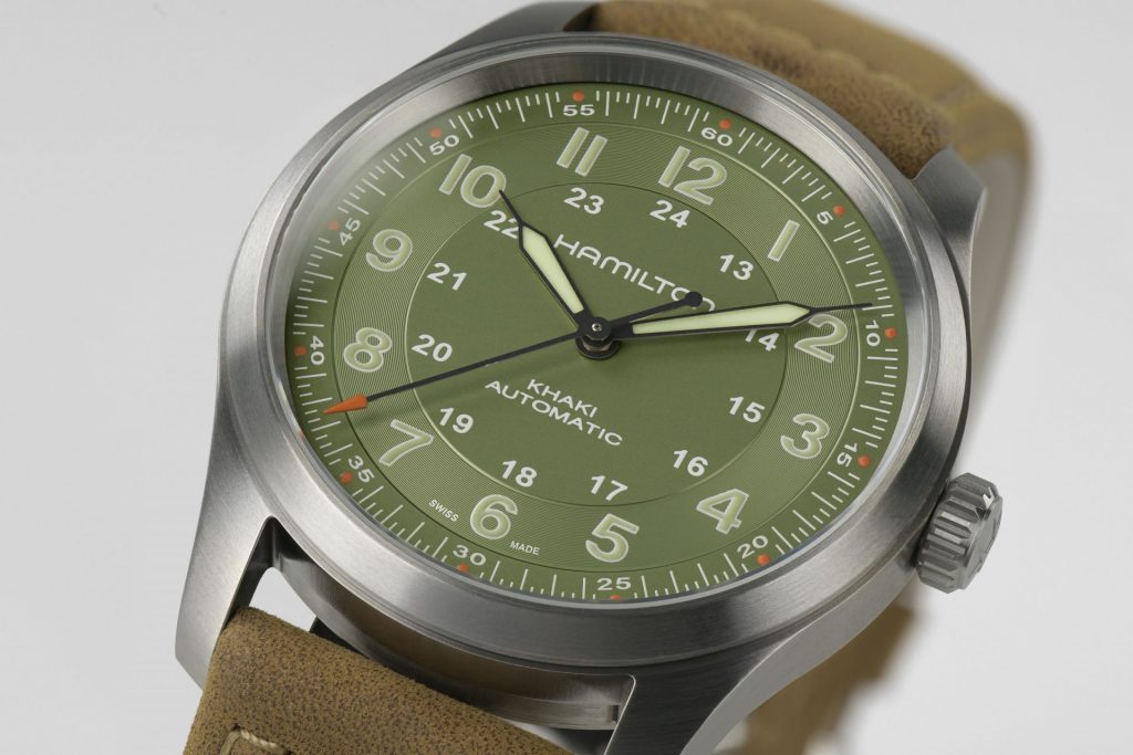 Hamilton Shrinks And Expands Its Field Titanium Automatic Collection