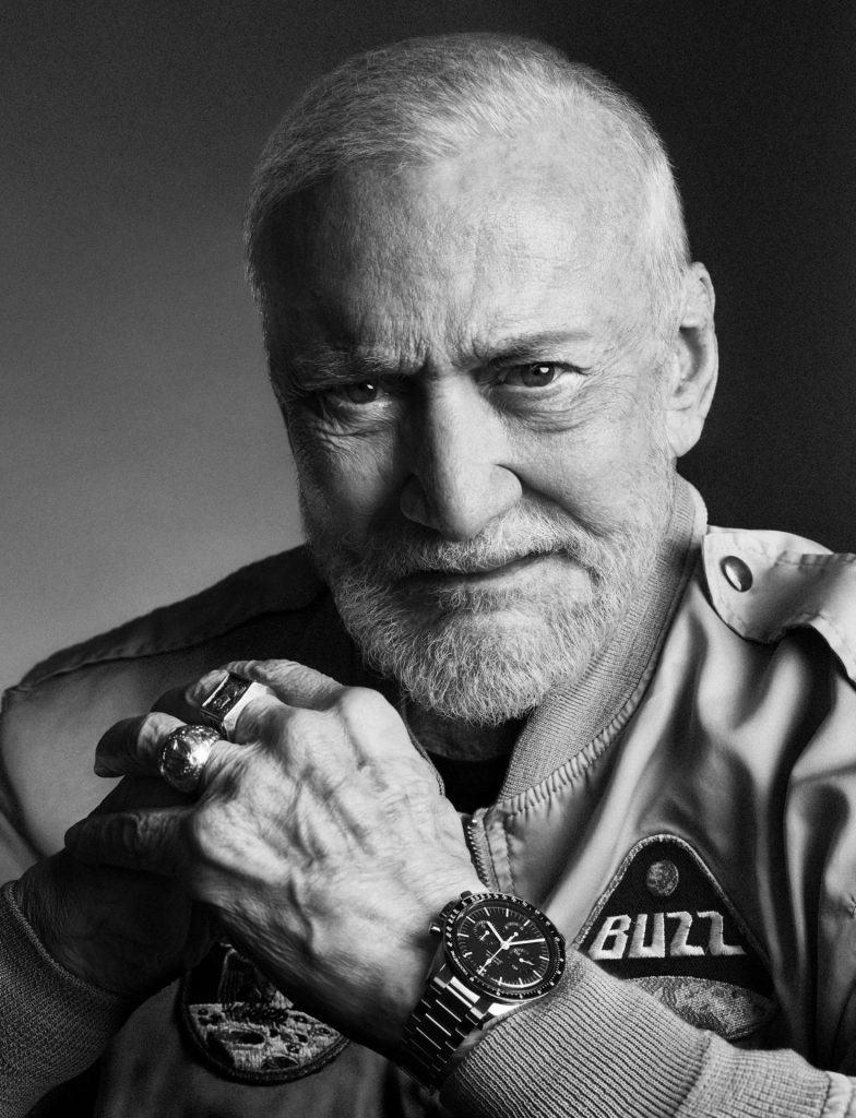 Buzz Aldrin Keeps Omega's Speedmaster Moon Watch Story Alive