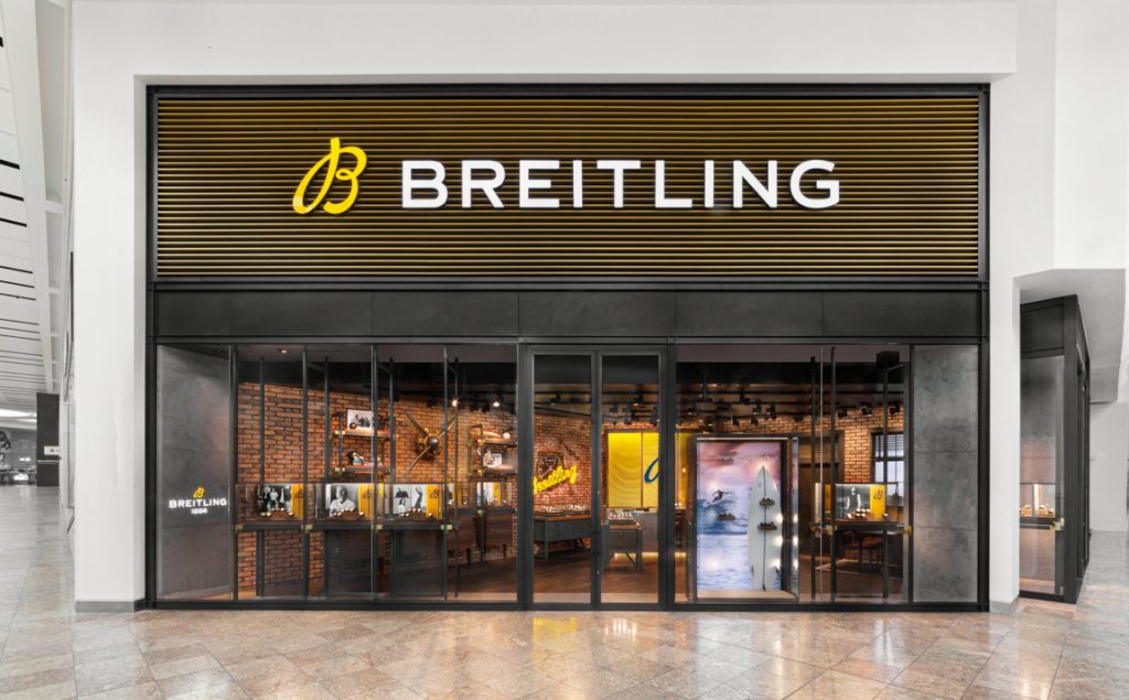 Watches Of Switzerland Opens Breitling Store In Sheffield's Meadowhall Mall
