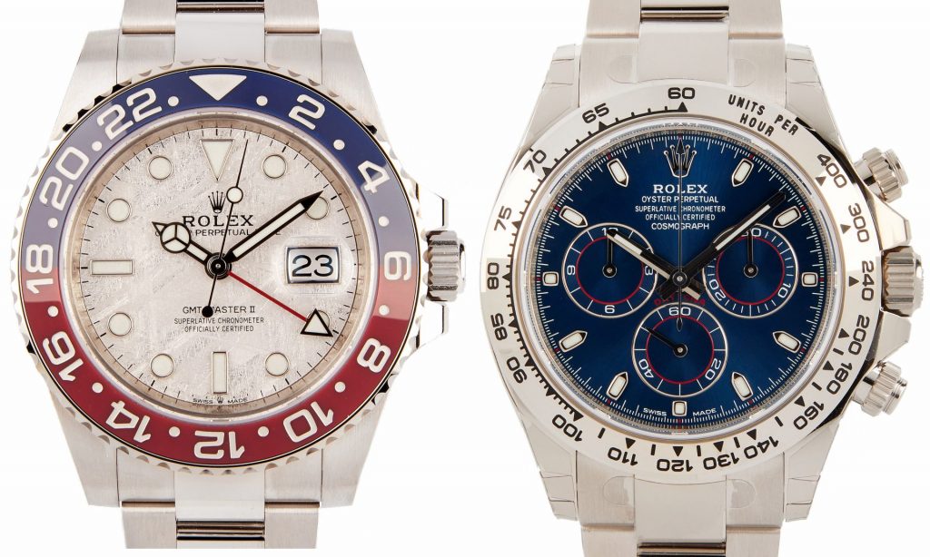 White Gold Is The New Steel For Rolex Watch Collectors
