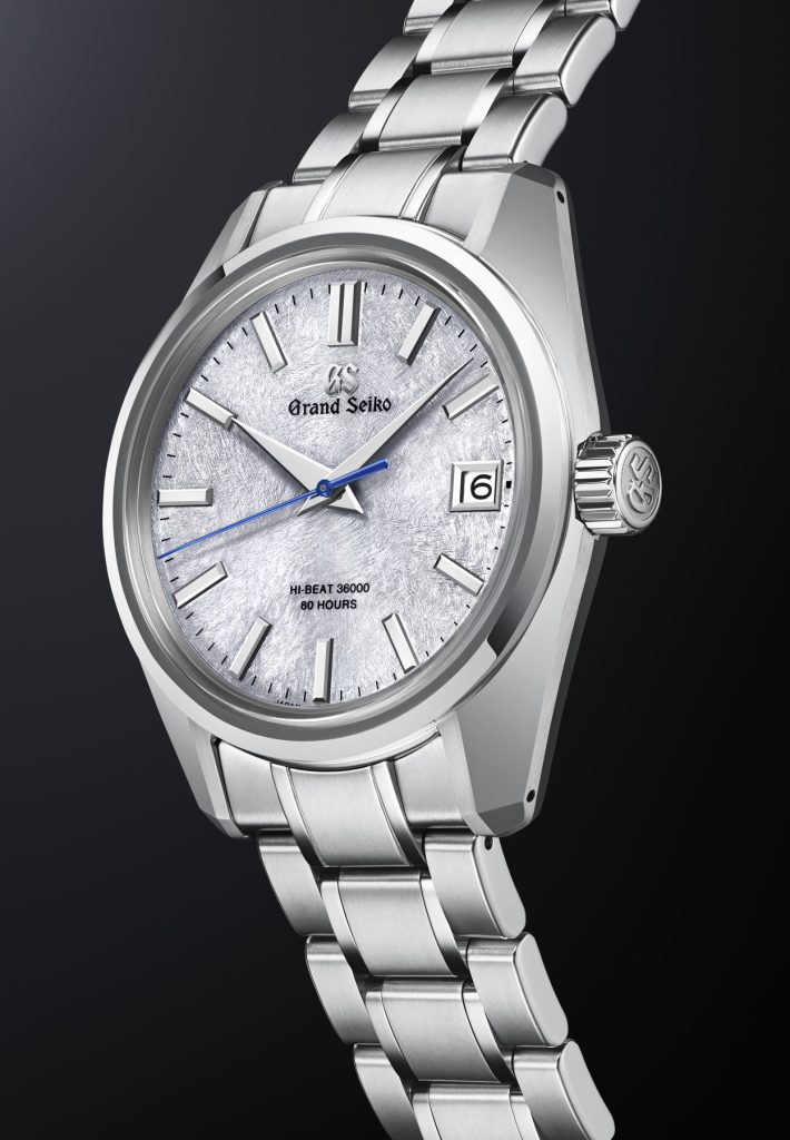 Grand Seiko Creates A Snowscape Dial For Its Latest Hi-Beat 44GS Watch
