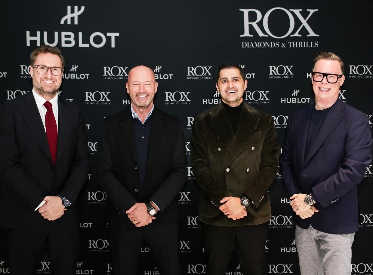 Alan Shearer Opens Hublot Shop-in-shop At Rox's Newcastle Showroom