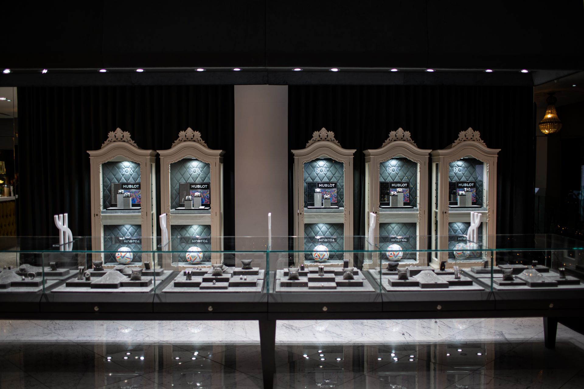 Alan Shearer Opens Hublot Shop-in-shop At Rox's Newcastle Showroom