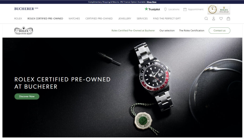 Bucherer Extends First Mover Advantage Over Rolex Certified Pre-Owned ...