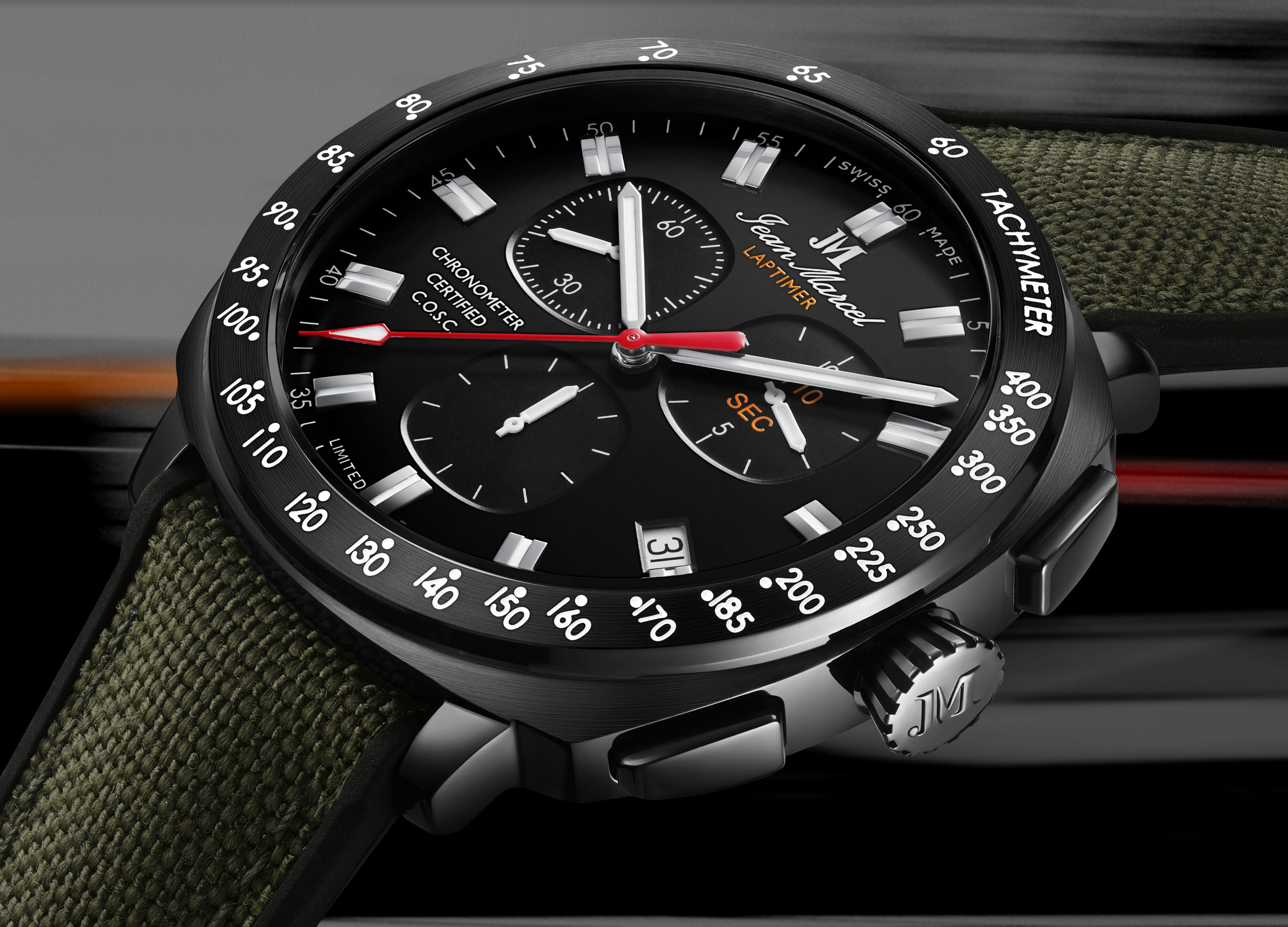 Jean Marcel Lines Up Racy Indianapolis Chronographs