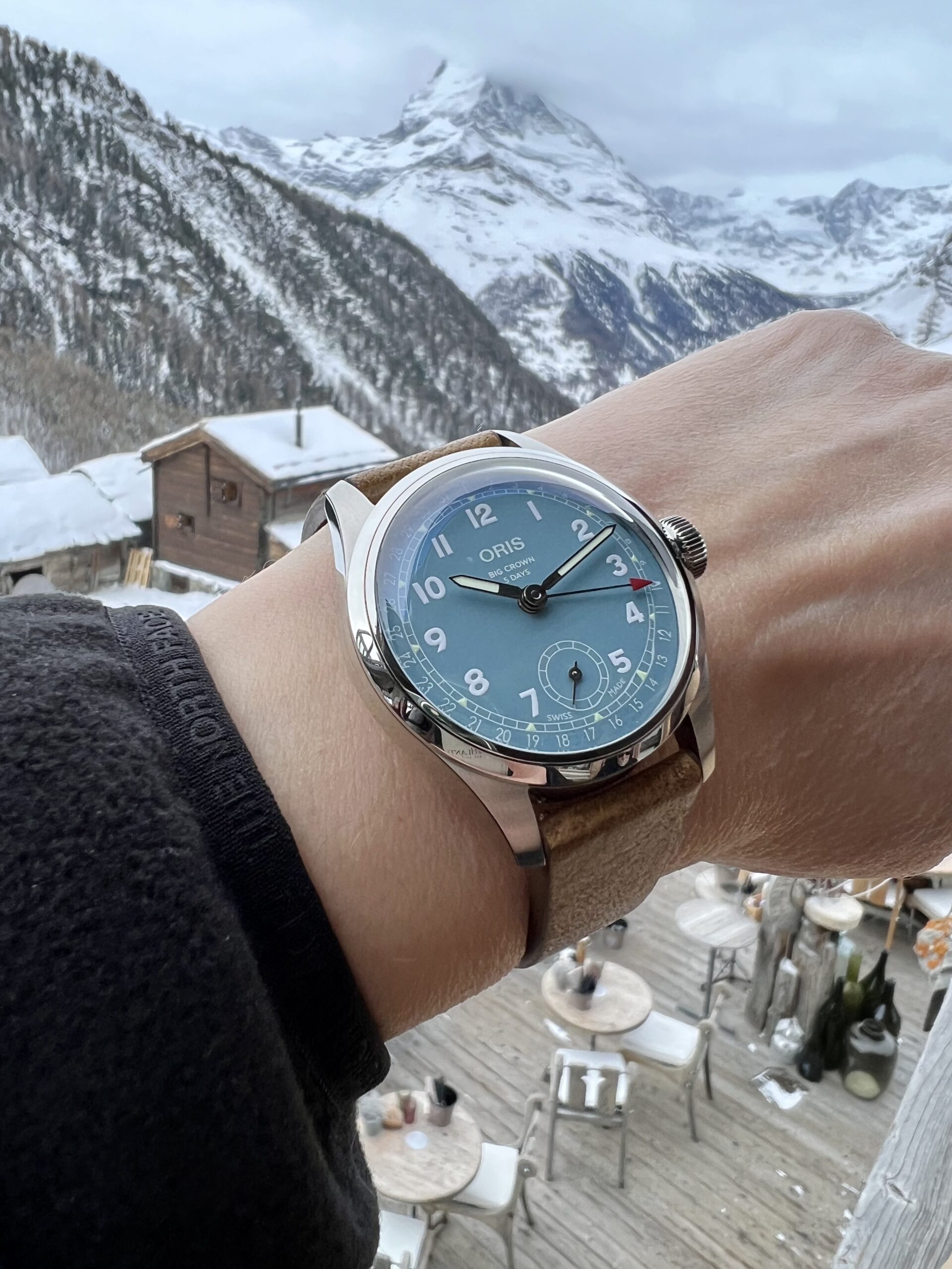 Oris Launches New In-house Manual-wind Big Crown Calibre 473