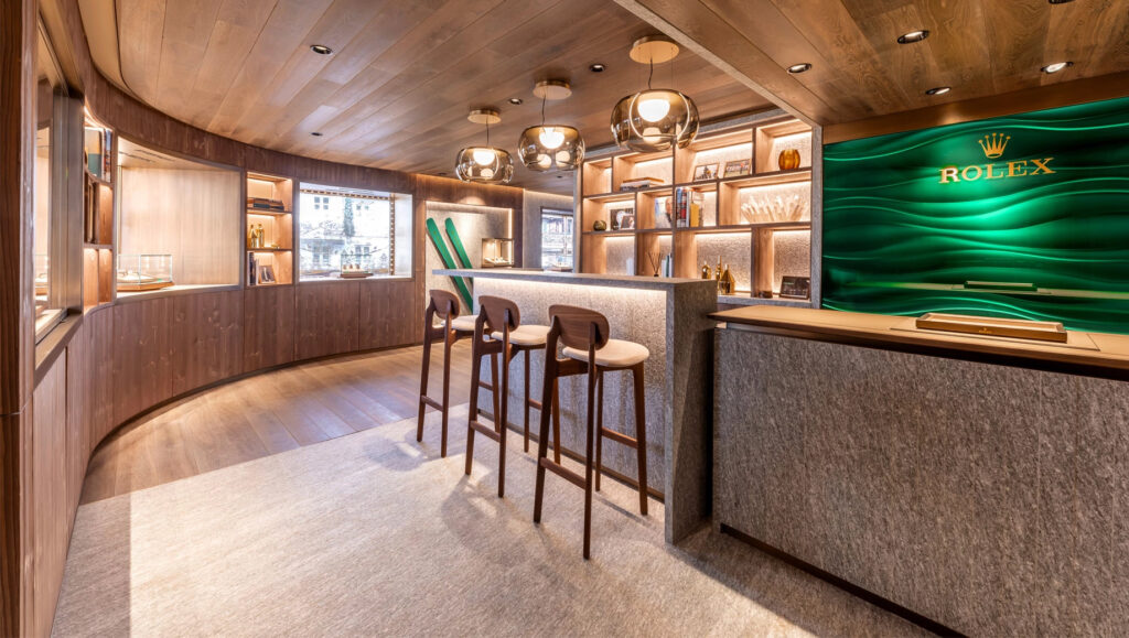 Rolex Opens Winter Wonderland Boutique