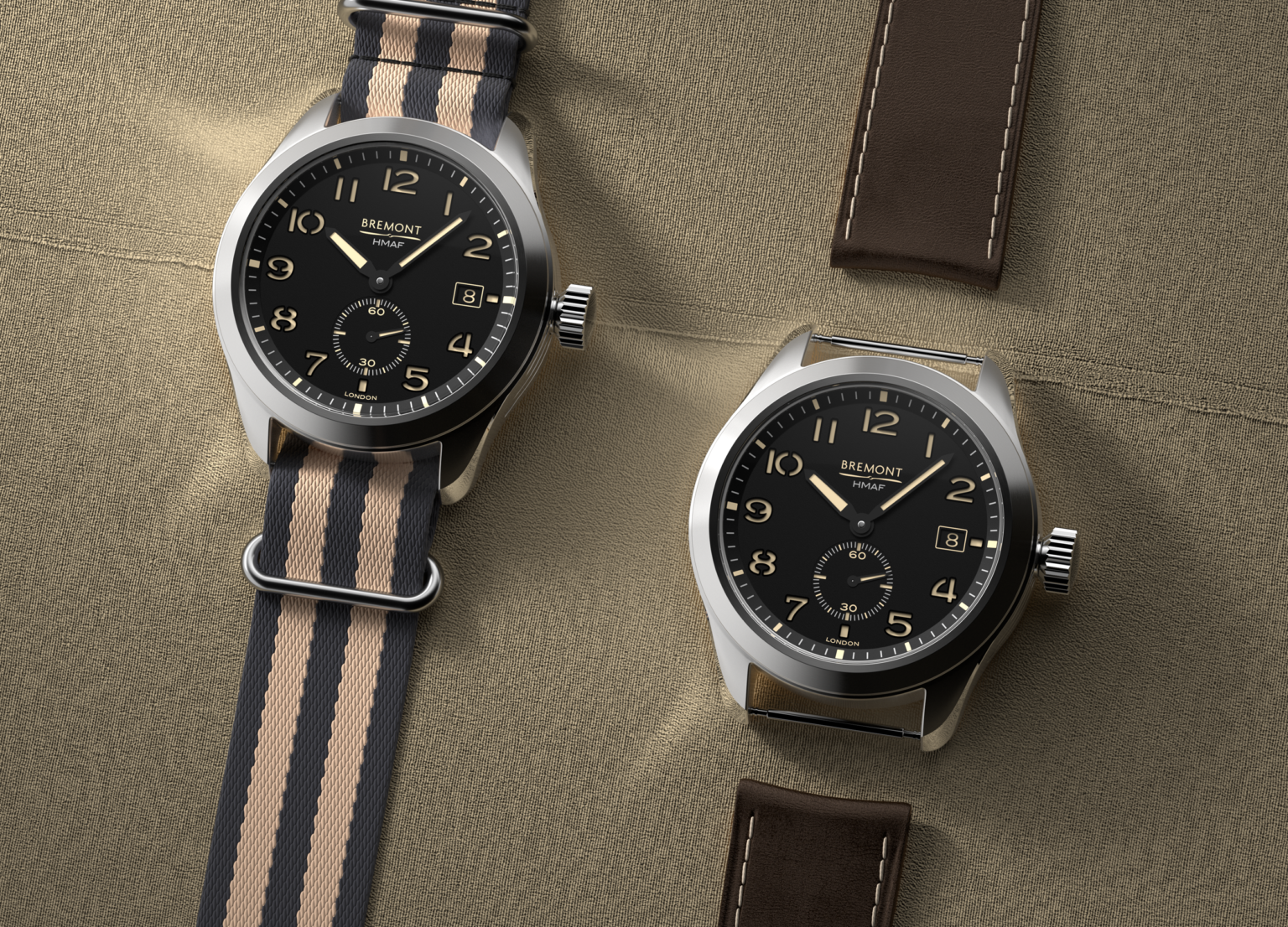 Bremont Uses Sandwich Dial For Latest Broadsword Field Watch
