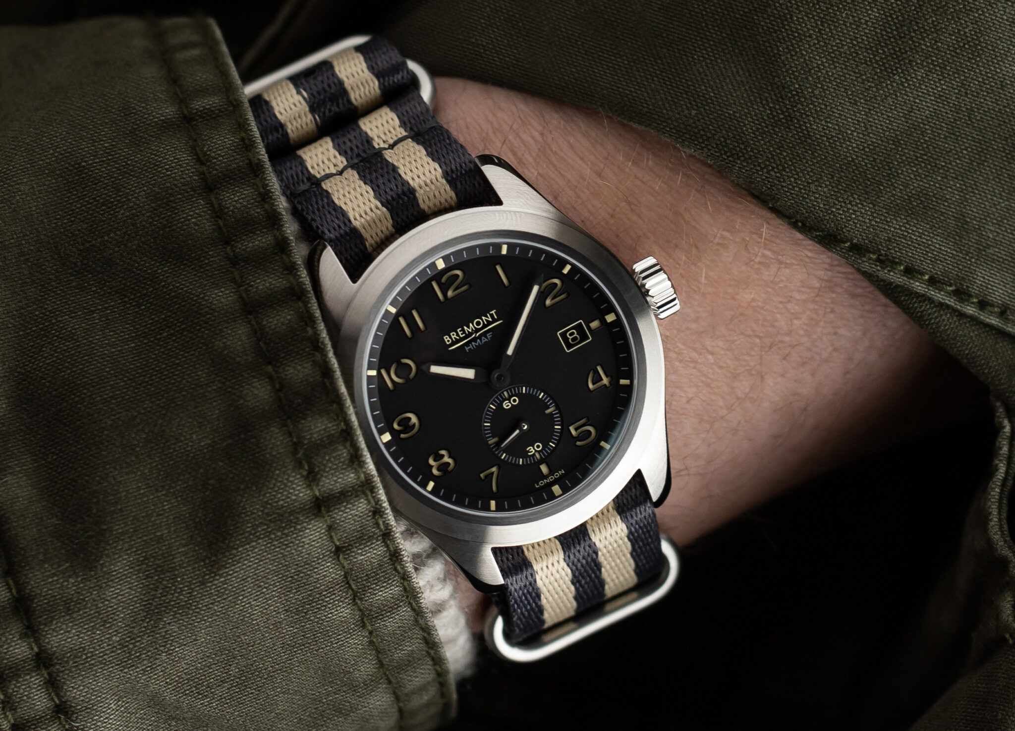 Bremont Uses Sandwich Dial For Latest Broadsword Field Watch