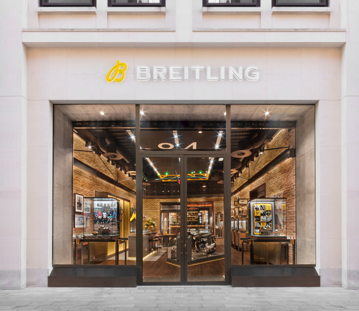 Paul Sheeran Opens Breitling Boutique In Dublin